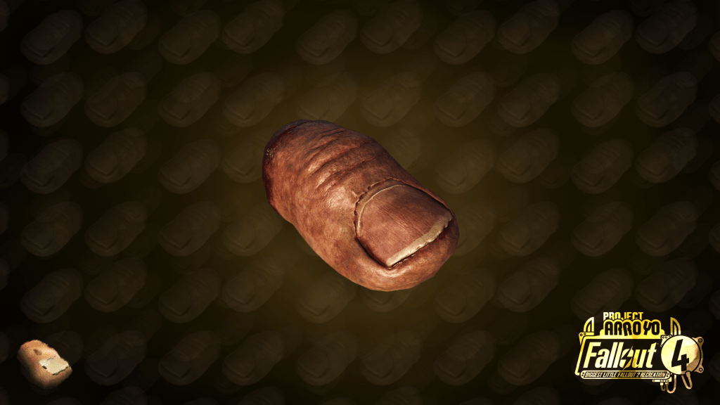 A Mutated Toe - Fallout 4 Project Arroyo - Fallout 4 Mod Download