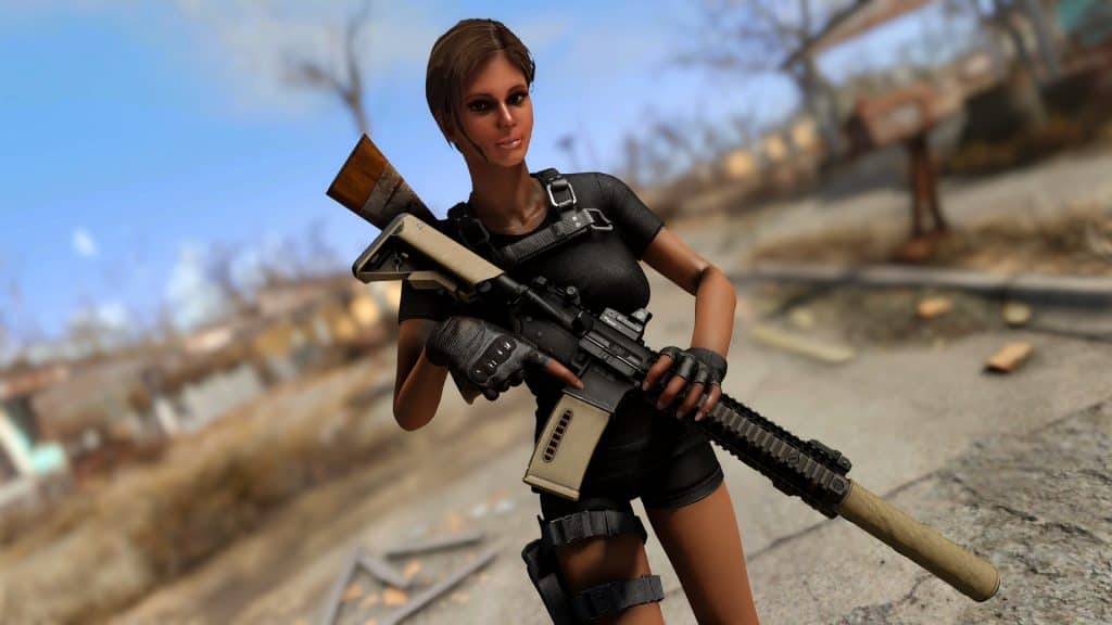 RE5 Sheva Alomar Preset - Fallout 4 Mod Download
