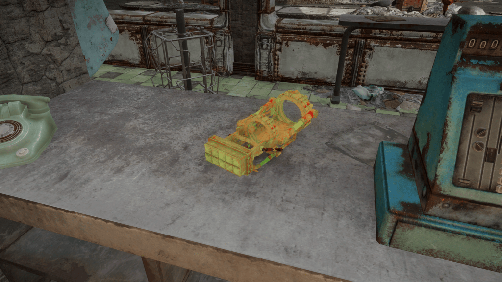 Glowing Super-Heated Saturnite Fist (1) - Fallout 4 Mod