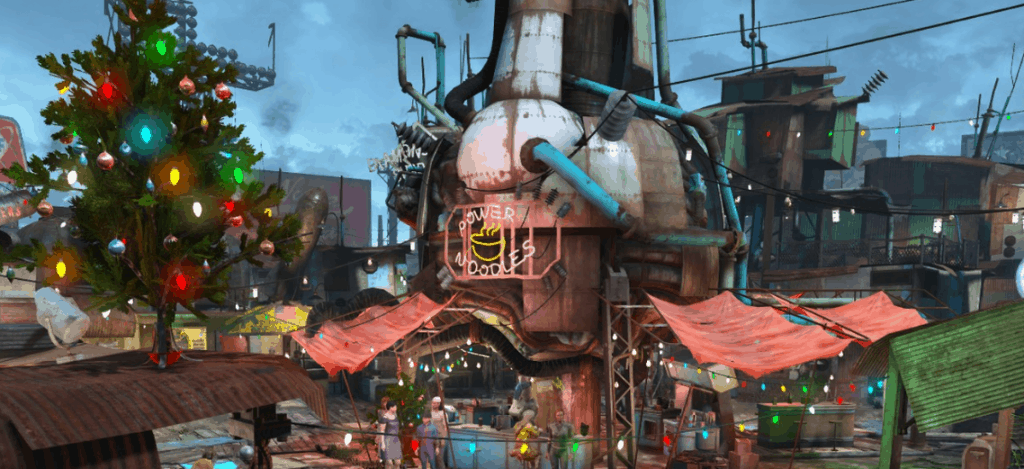 Christmas in Diamond City - Fallout 4 Mod Download