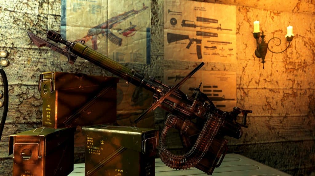 Machineguns Rebirth (5) - Fallout 4 Mod