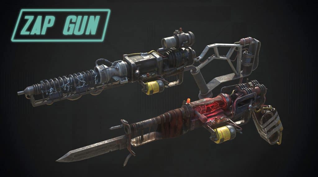 The Zap Gun - a makeshift laser weapon - Fallout 4 Mod Download