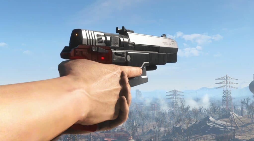 Cyberpunk 2077 - Malorian Arms 3516 - Fallout 4 Mod Download