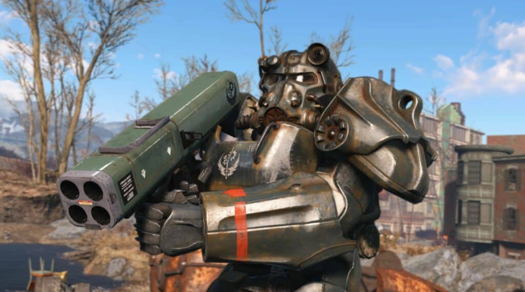 Hellstorm Missile Launcher (4) - Fallout 4 Mod