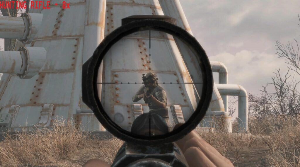 See Through Scopes (4) - Fallout 4 Mod