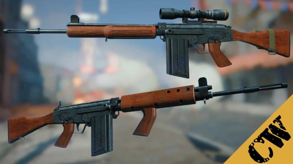 Infantry Battle Rifle (T48 and FAL) - Commonwealth Weaponry Expansion ...