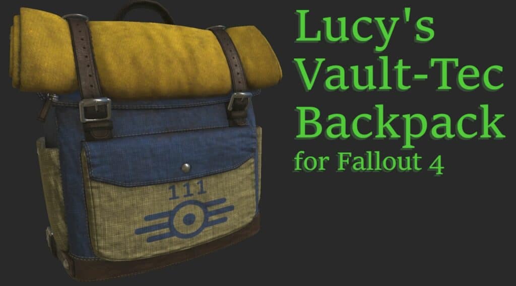 Lucy's Vault-Tec Backpack (1) - Fallout 4 Mod