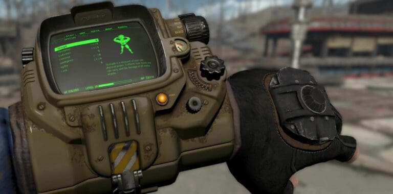 The Pip-Boy Glove (3) - Fallout 4 Mod