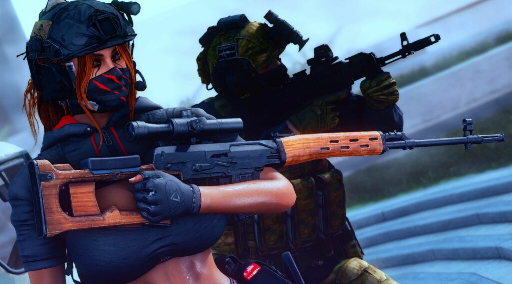 SVD - Dragunov Sniper Rifle v1 (2) - Fallout 4 Mod