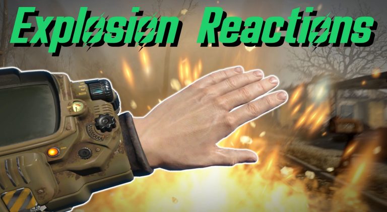 Explosion Reactions v1.0 (1) - Fallout 4 Mod