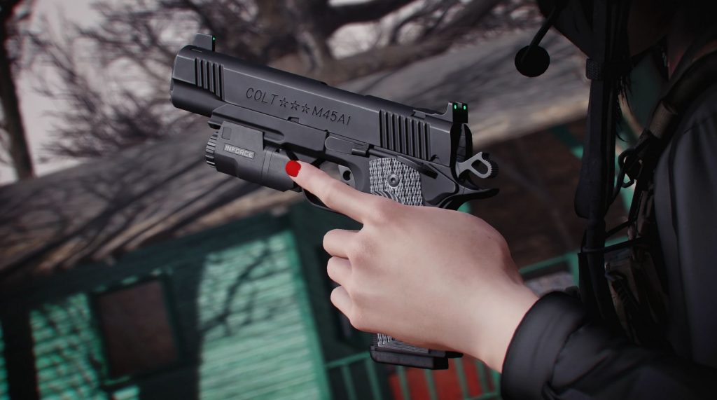 Project 1911 - M45A1 Addon v1 (1) - Fallout 4 Mod