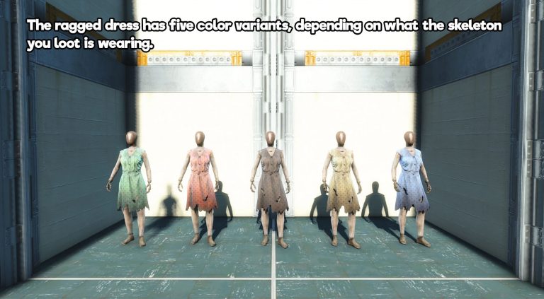 Strip Skeletons and Mannequins v1 (2) - Fallout 4 Mod