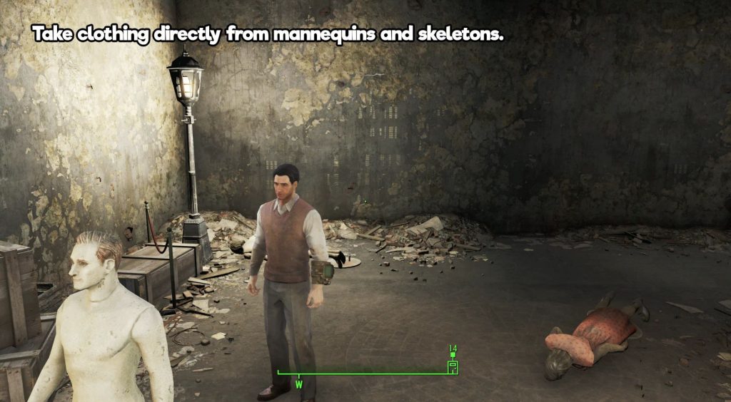 Strip Skeletons and Mannequins v1 (5) - Fallout 4 Mod