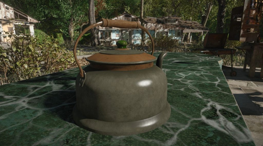 HFs - Tea Kettle - remodel v1 (5) - Fallout 4 Mod