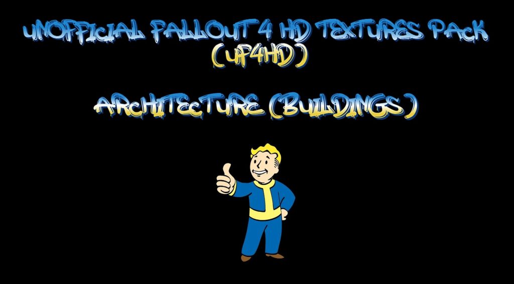 Unofficial Fallout 4 HD Textures Pack (UF4HD) - Architecture (Buildings ...